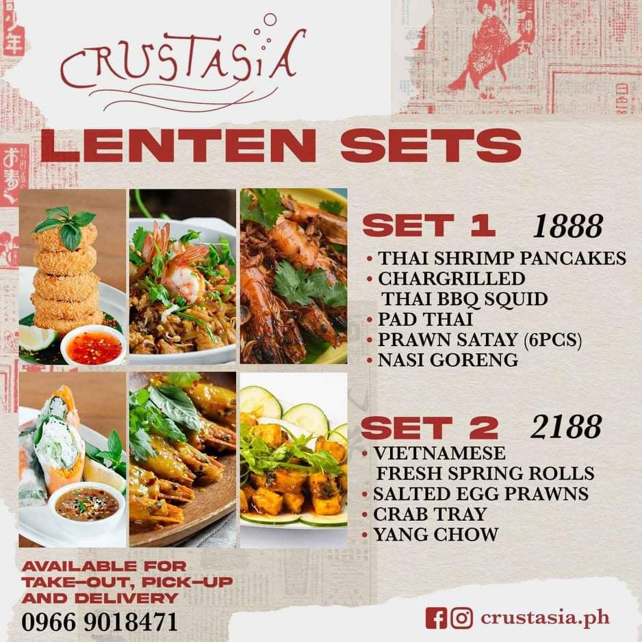 Lenten Special Set 1 – The Red Crab Delivery