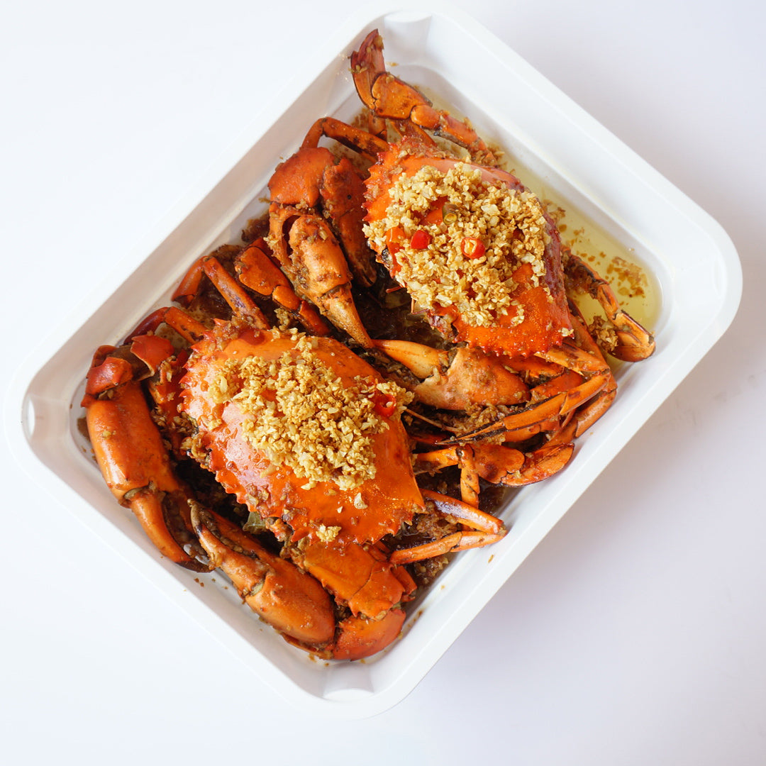 Dampa Crab Tray 1kg (2 Crabs) – The Red Crab Delivery