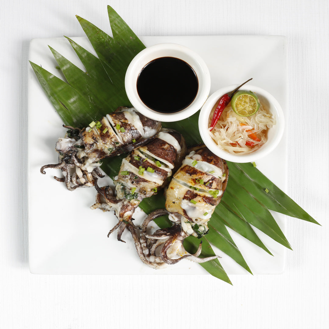 Inihaw Na Pusit Inihaw Na Pusit (Grilled Jumbo Squid) Kawaling Pinoy